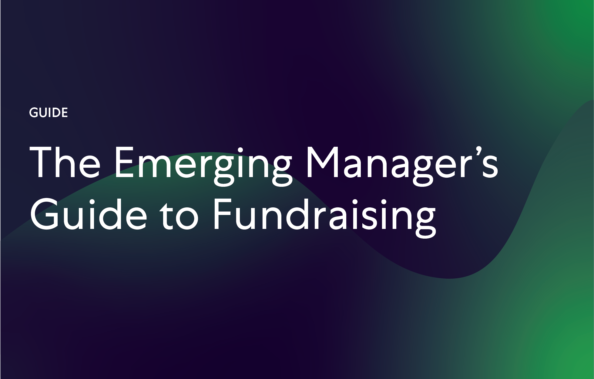 Solutions for Emerging Managers | Passthrough